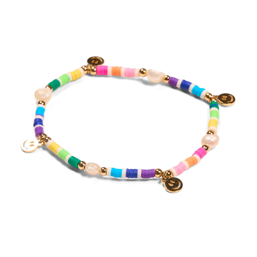 Rainbow Smiley Bracelet – Fig