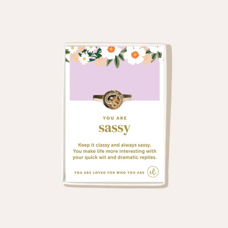 Sassy Ring | Gold – Fig