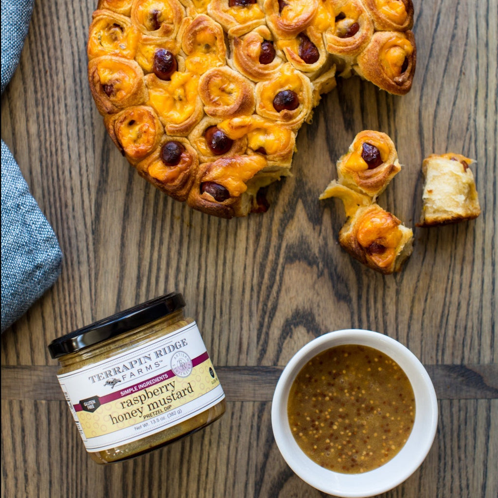Raspberry Honey Mustard Pretzel Dip – Fig