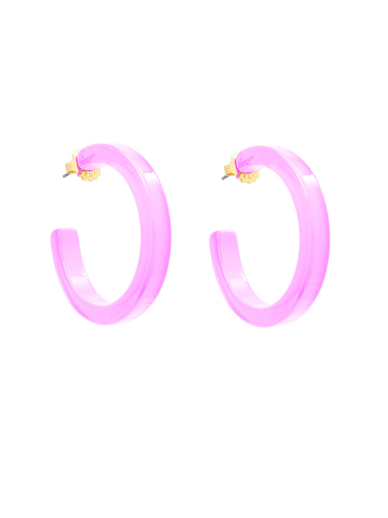 Daisy Hoop | Orchid – Fig