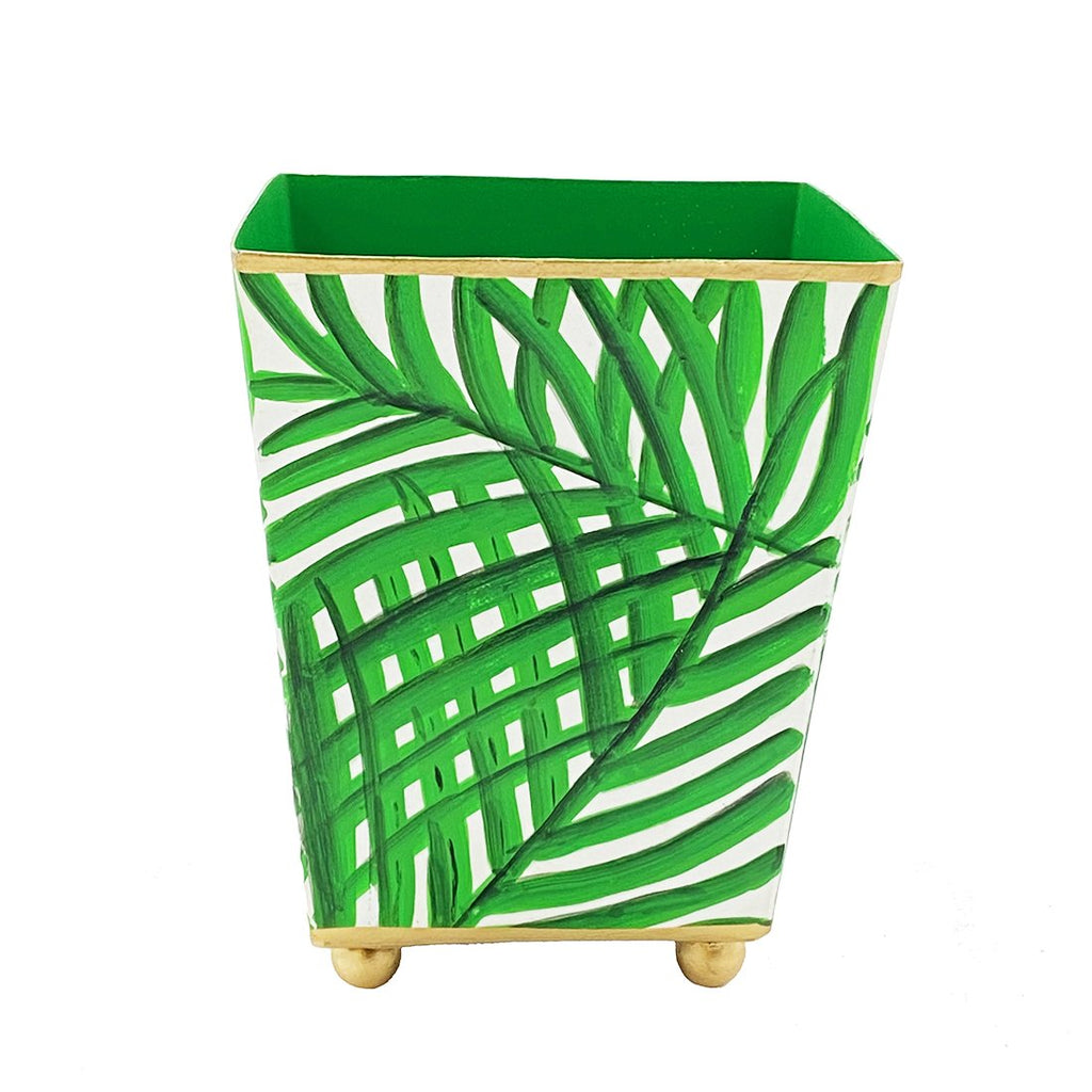 6" Square Cachepot – Fig