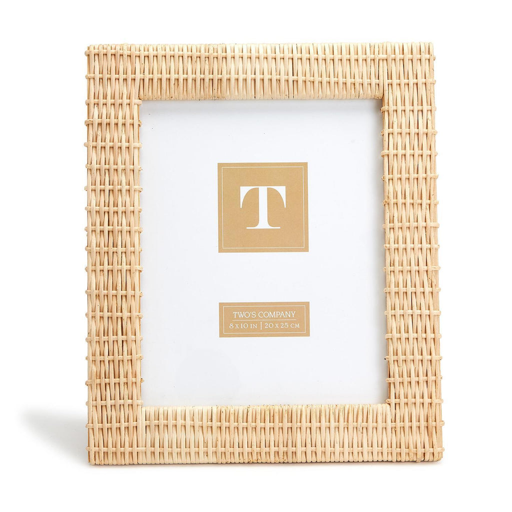 Criss Cross Weave Frame – Fig