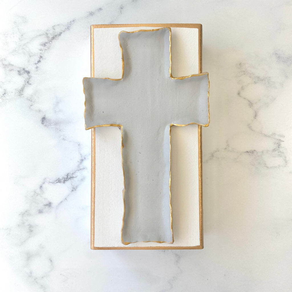 Clay Cross Art | Grey – Fig
